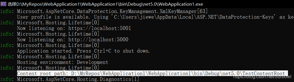 ASP.NET Core 改变 content 和 web root(wwwroot) 目录路径_content root path-CSDN博客