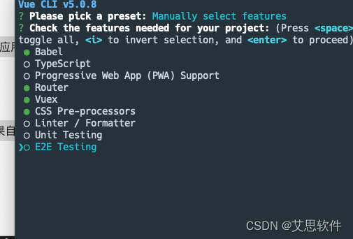 Vue项目搭建基础流程_vue create my-project-CSDN博客
