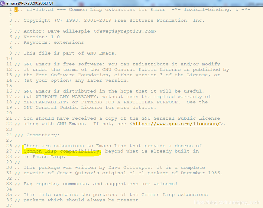 231_emacs lisp cl-lib初探-CSDN博客