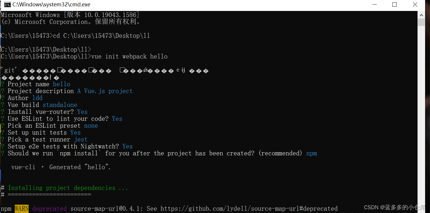 IDEA搭建第一个简单的ElementUI+Vue项目（Demo）_idea vue 安装elementui-CSDN博客