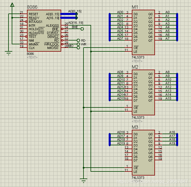 8086 ROM字位扩展 8255A矩阵键盘_64k*16bit图-CSDN博客