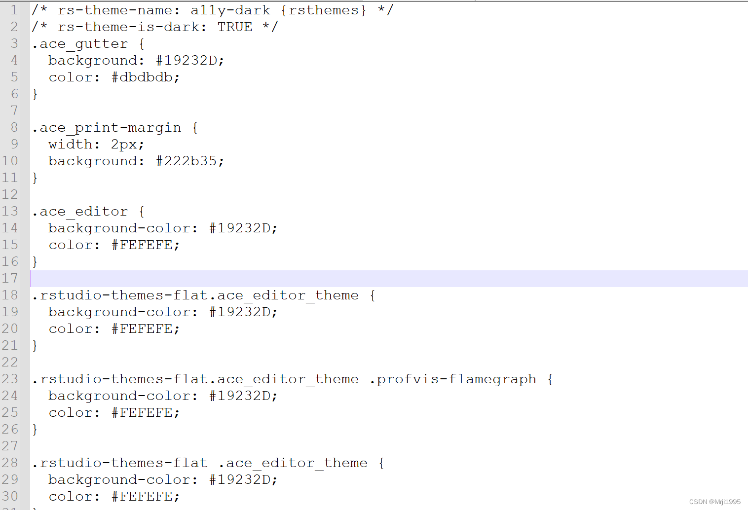 Rstudio自定义主题，修改成类似python编辑器spyder风格_rstudio主题-CSDN博客