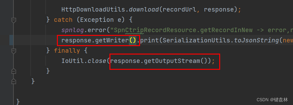 getWriter() has already been called for this response-CSDN博客