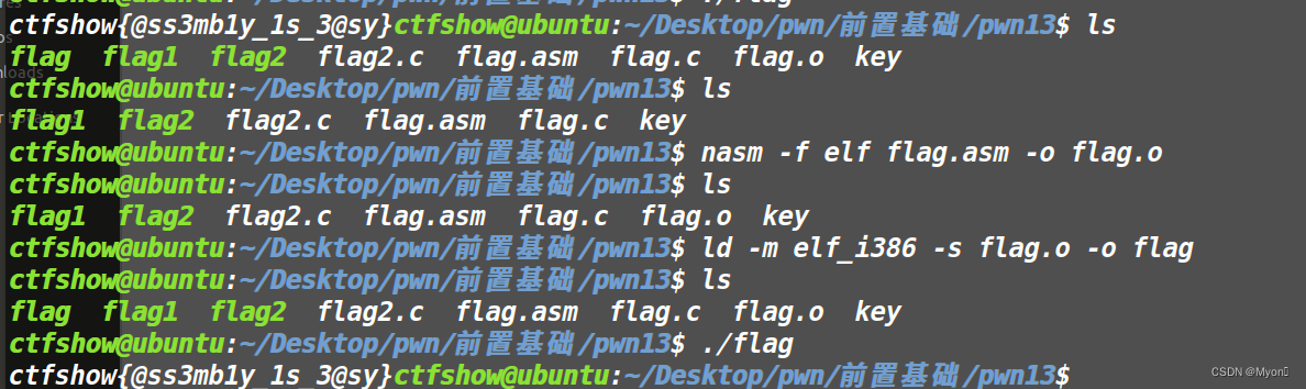 CTFshow-PWN-前置基础（pwn13-pwn16）_ctfshow pwn-CSDN博客