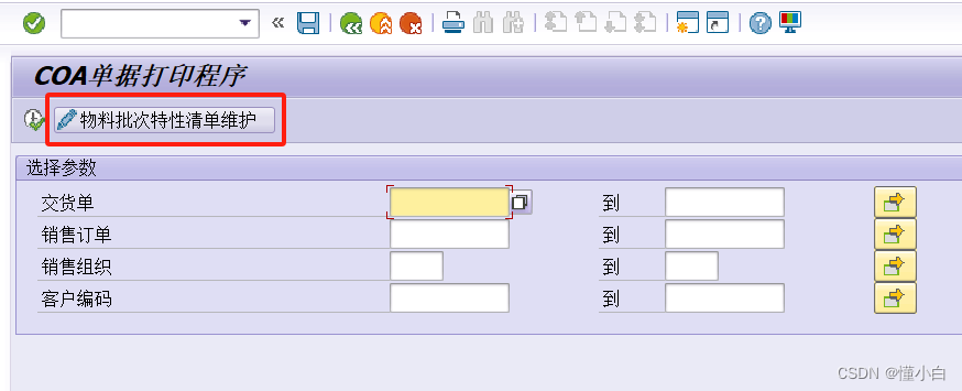 Sap Abap 选择屏幕语法整理abap 选择屏幕 文本 Csdn博客 