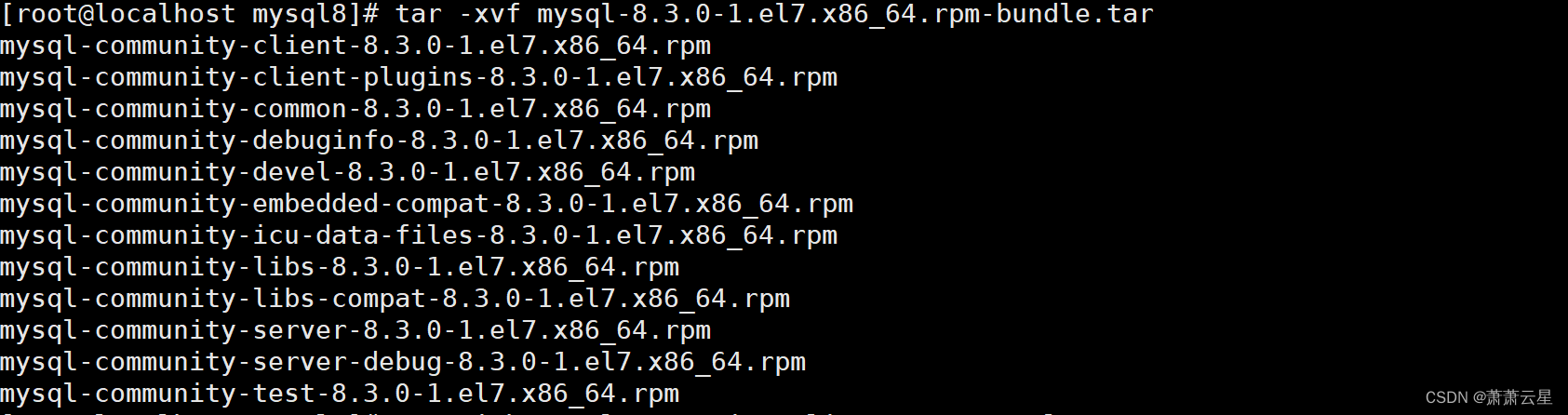 CentOS7安装MySQL8.3（最新版）踩坑教程-CSDN博客