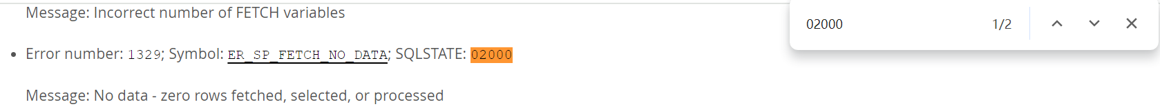 【MySQL】存储过程 —— 条件处理程序 —— handle_mysql handle-CSDN博客