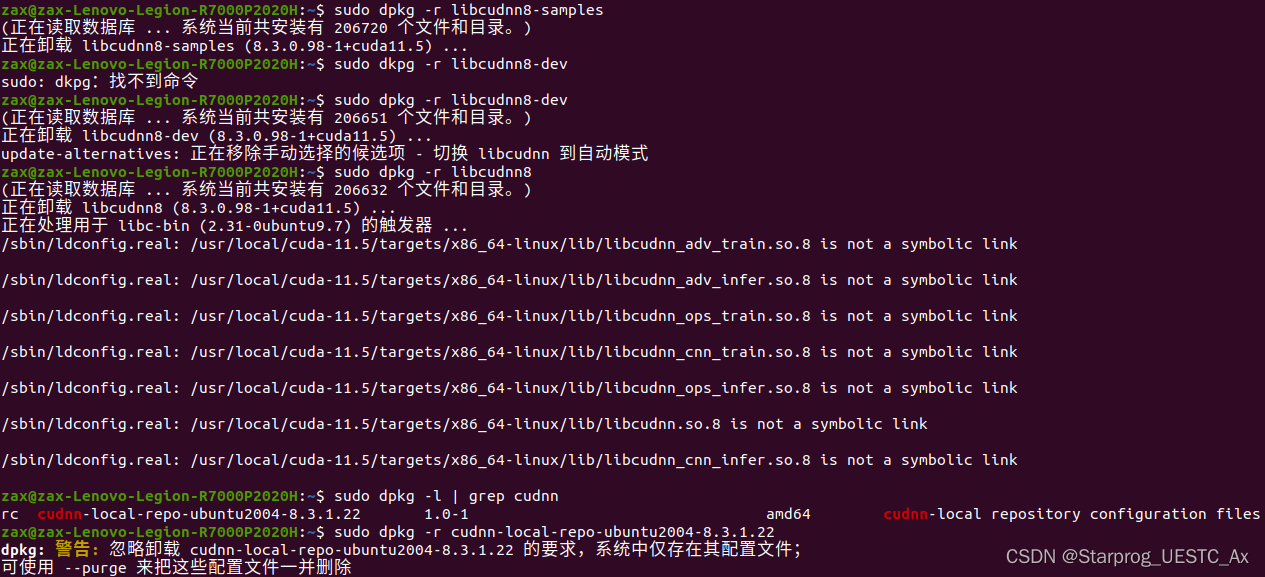 玄学错误：RuntimeError: cuDNN error: CUDNN_STATUS_EXECUTION_FAILED 解决方案——cuDNN 卸载并重装-CSDN博客