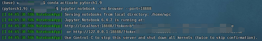 本地使用jupyter notebook通过SSH远程连接服务器的pytorch_jupyter通过openssh连接到了什么-CSDN博客