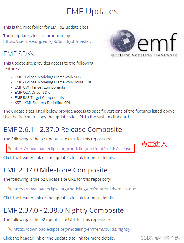 Eclipse安装EMF插件_安装 emf eclipse版本-CSDN博客
