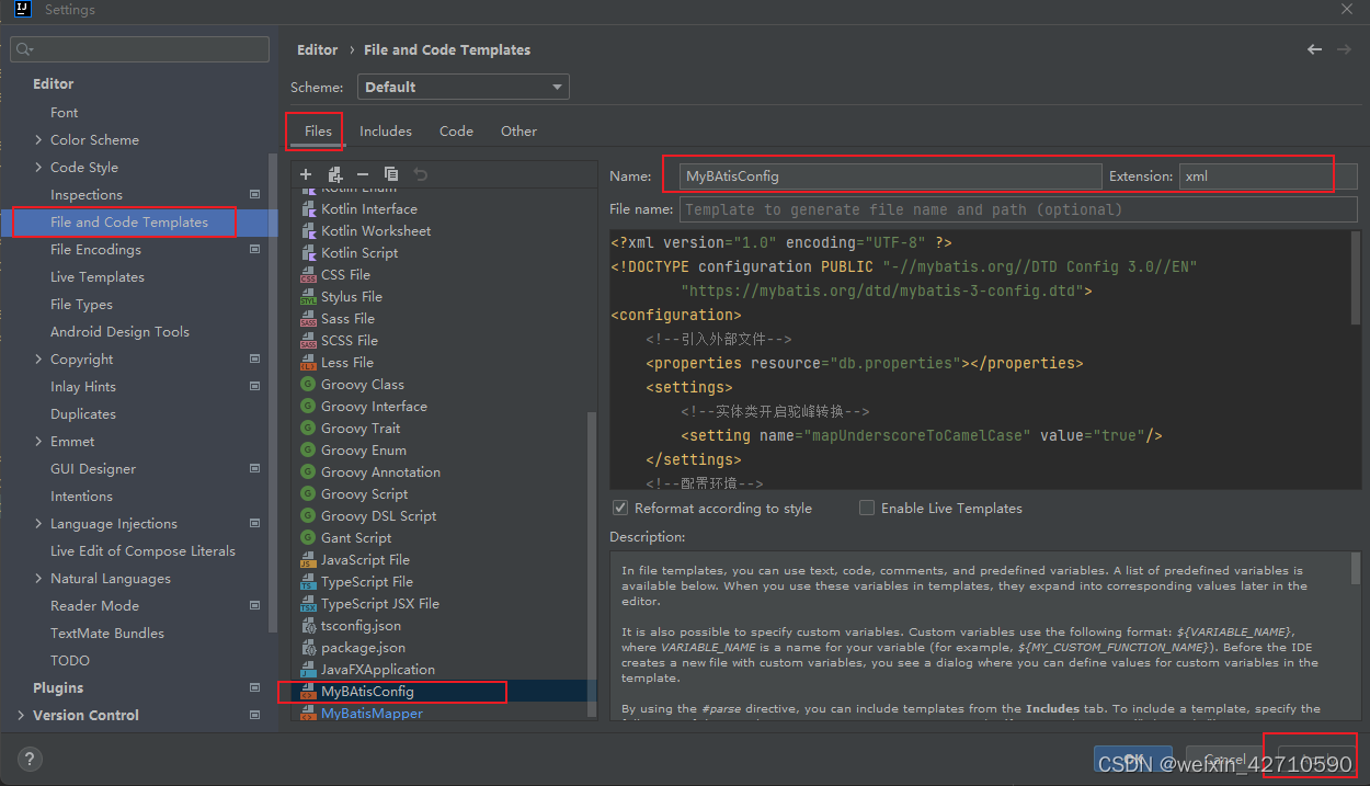 idea 添加MyBatis模板_idea添加mybatis文件模板-CSDN博客
