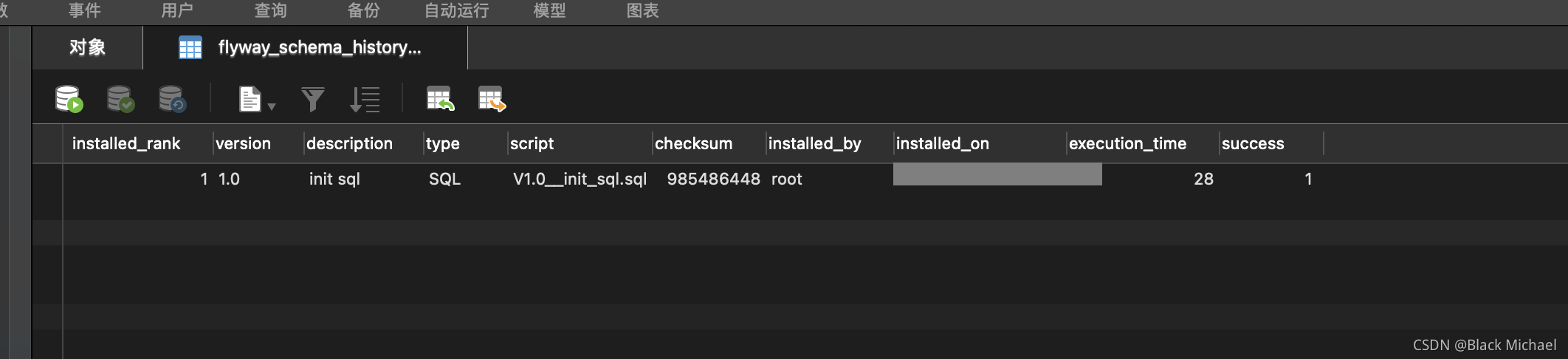 SpringCloud基础架构构建过程（二）__配置数据库、flyway、MybatisPlus插件_java_Black Michael-DAMO开发者矩阵