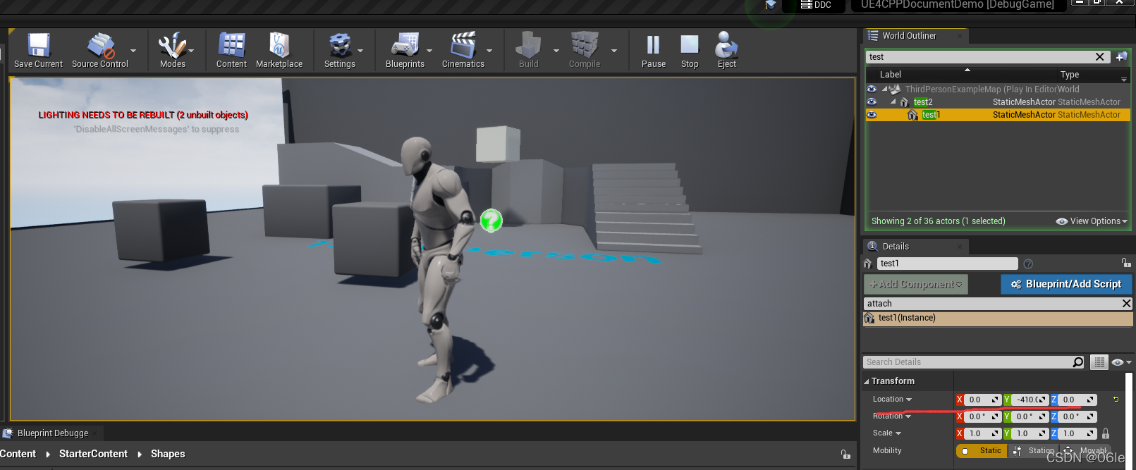 UE4 Attach规则详解-CSDN博客