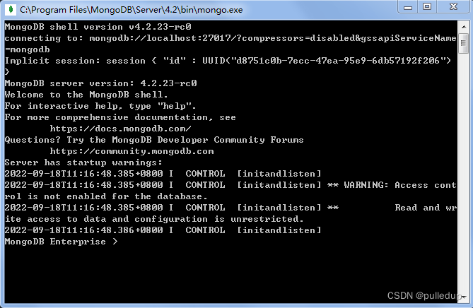 MSWindows安装部署mongoDB_windows开启mongodb防火墙-CSDN博客