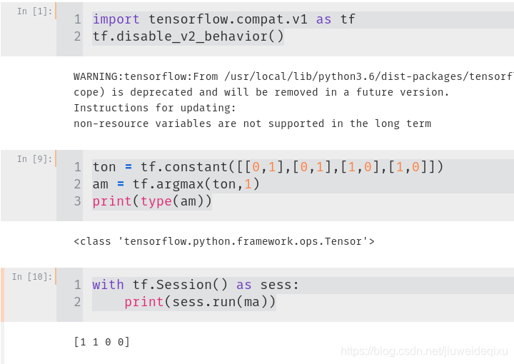 TensorFlow：argmax函数应用与one_hot编码详解-CSDN博客