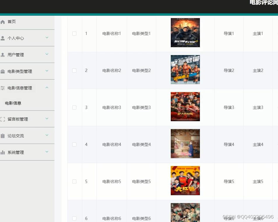 springboot/Ssm/php/django/电影评论网站系统-CSDN博客