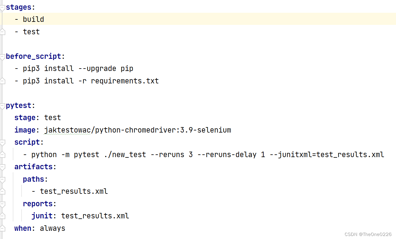 使用gitlab自带的CI/CD流水线执行自动化测试代码_gitlab 自动化测试-CSDN博客