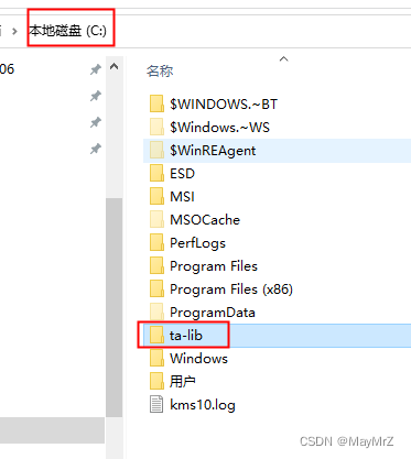 windows python TA-Lib 库 源码安装 Python安装talib库-CSDN博客