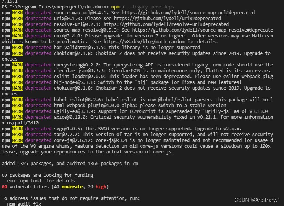 解决npm install npm ERR code ERESOLVE报错问题_vscode执行npm install npm err!code eresolve npm err!-CSDN博客