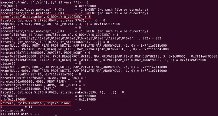 【Linux】运行程序前加上strace，可以追踪到函数库调用过程_linux strace-CSDN博客