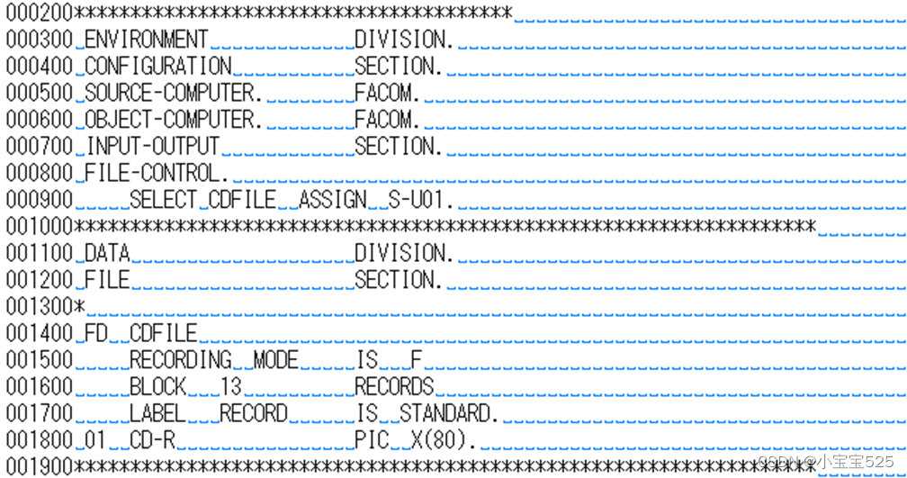 COBOL顺序文件组织与SELECT/FD语句详解,-CSDN博客