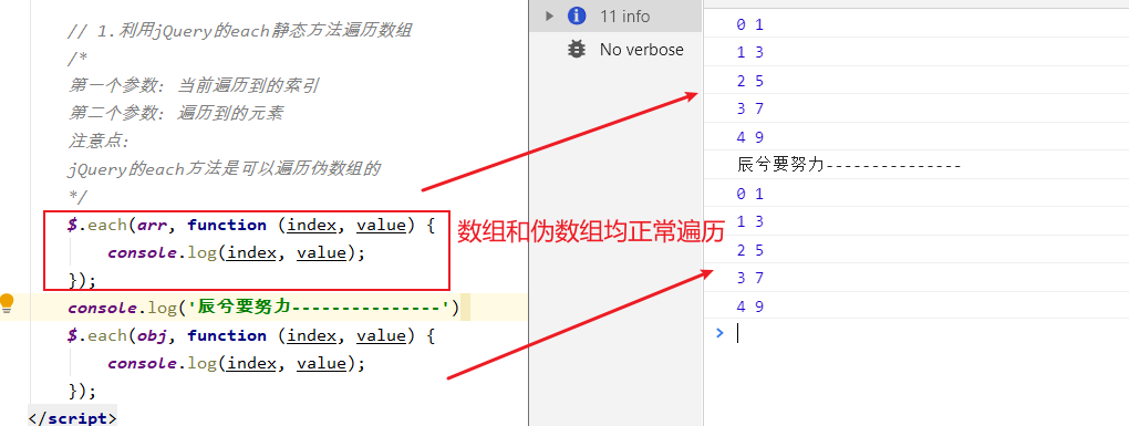 jQuery前端数组遍历each和map方法讲解（Demo案例）_jq map each-CSDN博客