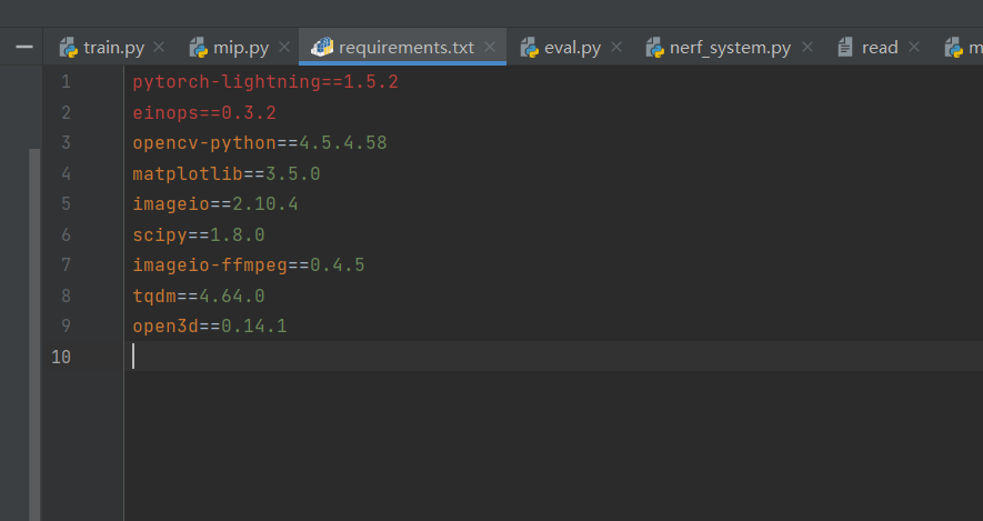 Mip-Nerf三维重建代码复现教程——环境配置_mip-nerf代码运行-CSDN博客