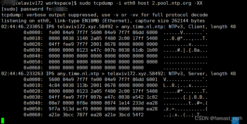 发UDP包查询时间服务器NTP_ntp udp查询时间-CSDN博客