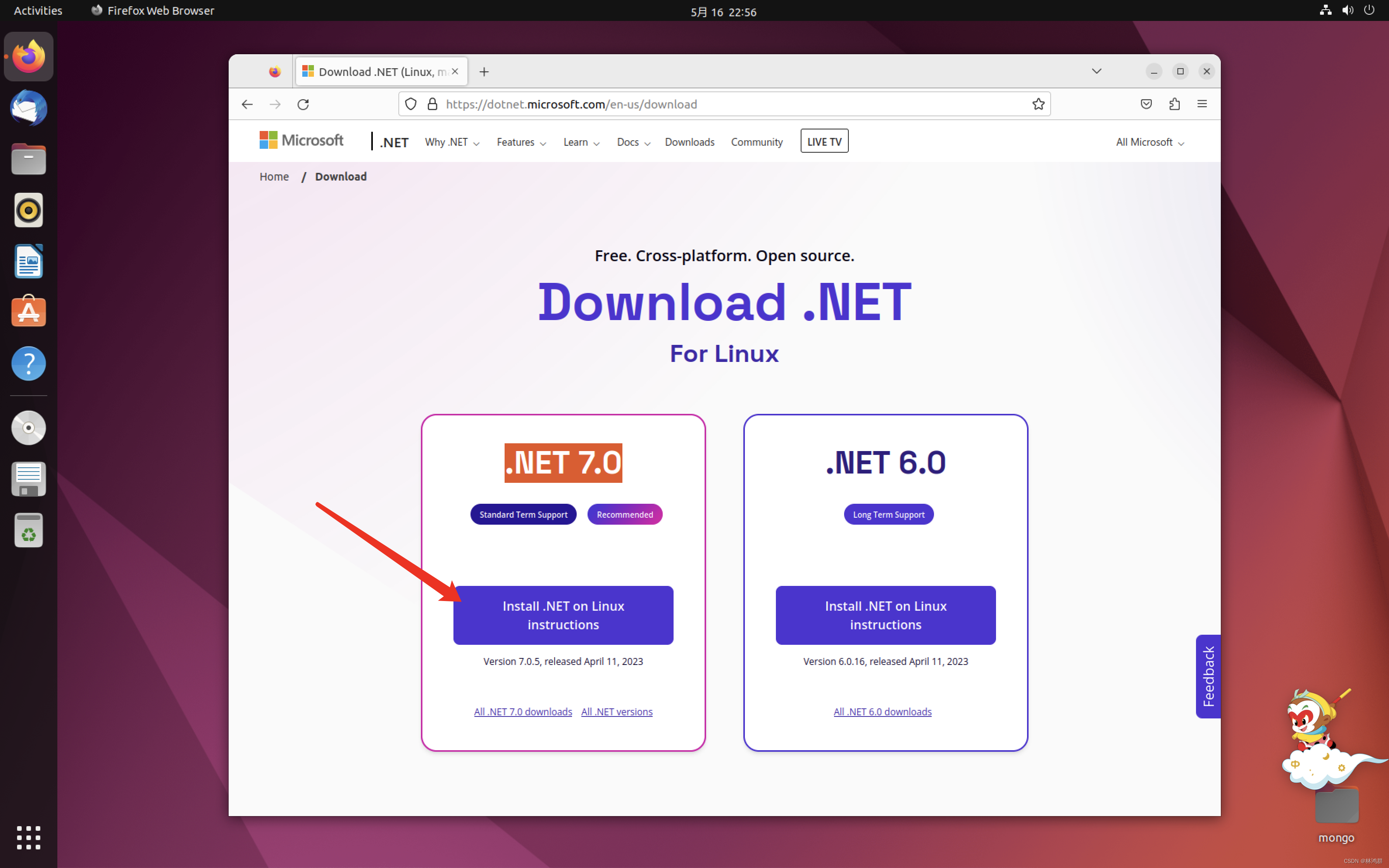 .NET 7.0在Linux中使用_net7运行在linux-CSDN博客