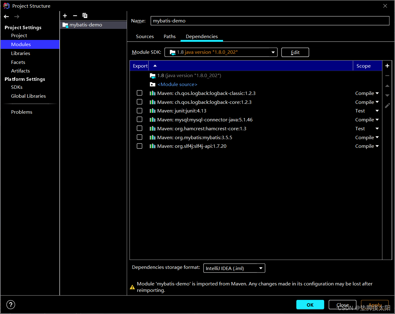 Mybatis报错Exception in thread “main“ org.apache.ibatis.exceptions ...