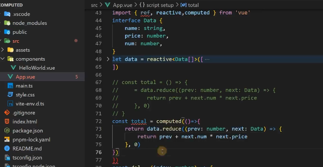 前端学习笔记202310学习笔记第一百零七天-vue3-conputed计算属性5-CSDN博客