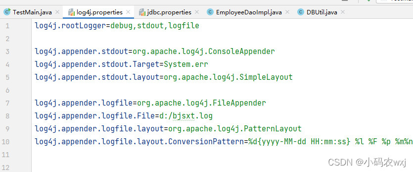 log4j.properties文件_log4j.properties配置文件下载-CSDN博客