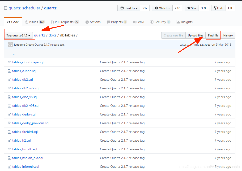 SpringBoot集成Quartz(建表语句获取+数据持久化配置)_oracle quartz 建表语句-CSDN博客
