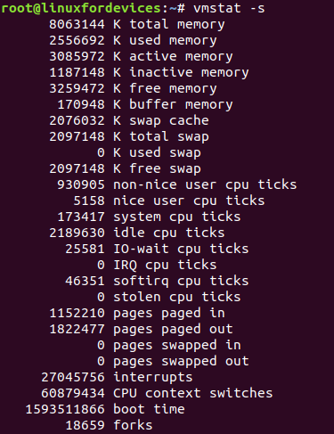 linux vmstat_Linux中vmstat命令指南-CSDN博客