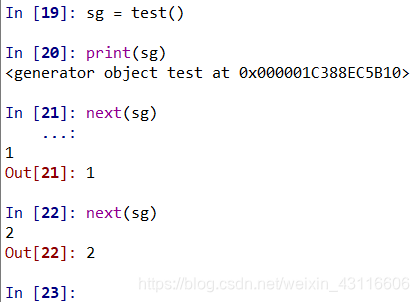 Python关键字：yield生成器_yield 代替return-CSDN博客