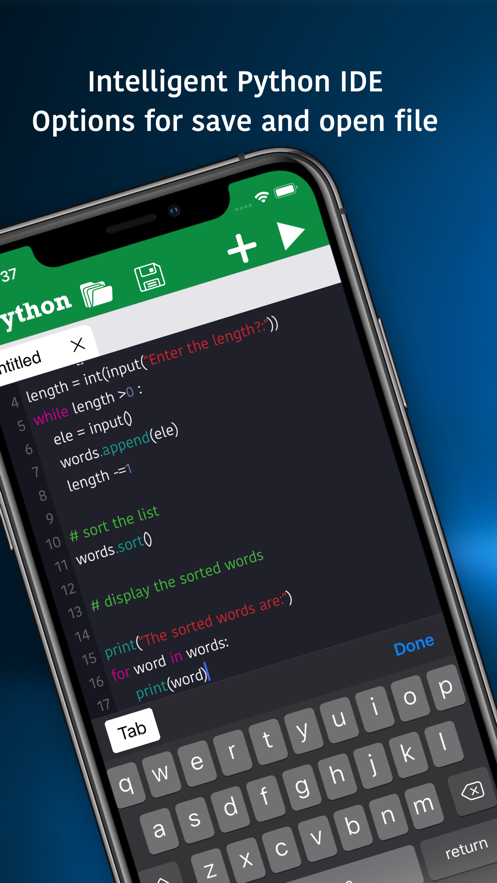 用手机编程python的软件手机能用的python编辑器手机端编辑器代码 Csdn博客