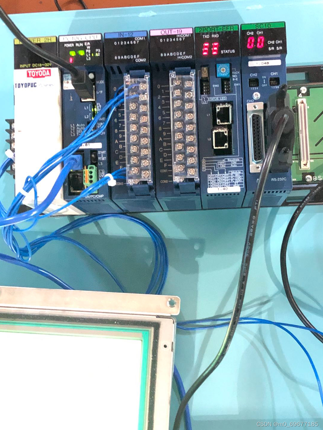 丰田工机PLC，丰田TOYOPUC通讯组态王，实例教程，组态王通讯_丰田plc-CSDN博客