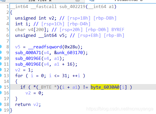 [BUUCTF]REVERSE——[GWCTF 2019]re3-CSDN博客