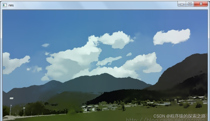 【笔记】Opencv 均值漂移pyrMeanShiftFiltering彩色图像分割流程剖析_cv2.pyrmeanshiftfiltering-CSDN博客