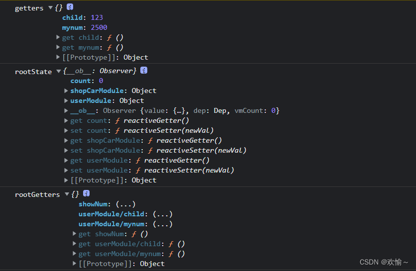 Vuex.3.x的module使用（语法，项目拆分）_modules的数据怎么用-CSDN博客