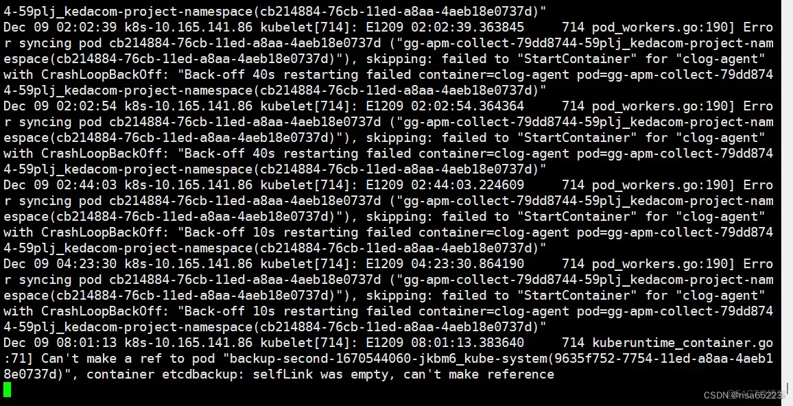 K8s异常处理failed To Run Kubelet Errfailed To Run Kubelet Csdn博客 6057