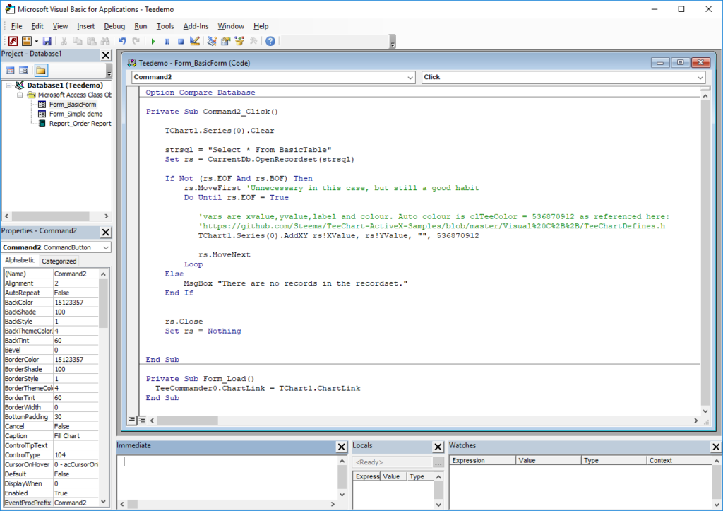 干货！快速将图表控件TeeChart AX 添加到 MS Access 表单_axteechart 使用-CSDN博客