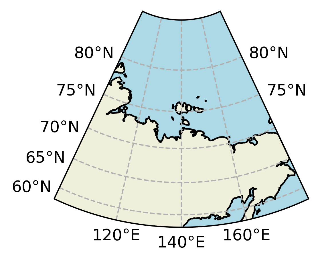 Python | 非规则矩形投影&添加斑马线边框_ax.gridlines-CSDN博客