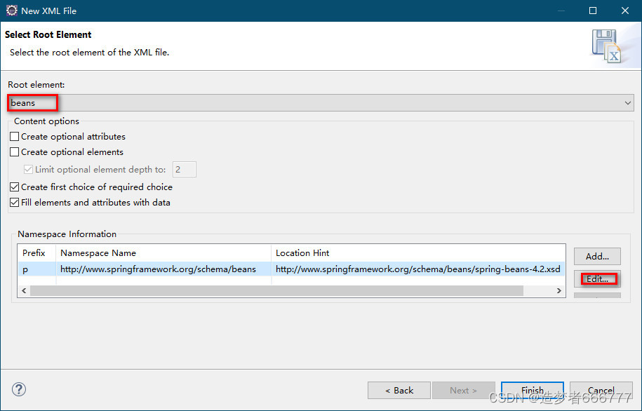 eclipse里配置spring的applicationContext.xml约束的引入_eclipse对applicationcontext配置-CSDN博客