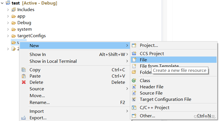 使用CCS软件为DSP28335创建工程_ccs中文件夹中怎么见main.c文件-CSDN博客
