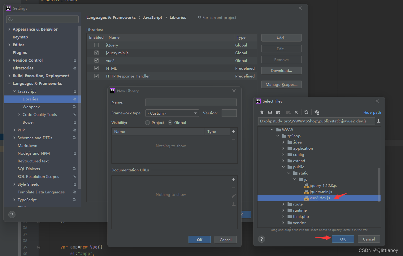 Phpstorm添加vue 标签属性绑定提示和提示vue的方法提示phpstorm Vue不提示 Csdn博客