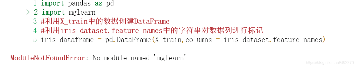 ModuleNotFoundError：No Module named 'mglearn' 解决办法-CSDN博客