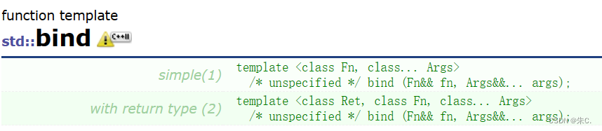【C++】C++11（万能模版、完美转发，可变参数模版，lambda表达式，包装器function+bind绑定）_可变参数 完美转发-CSDN博客