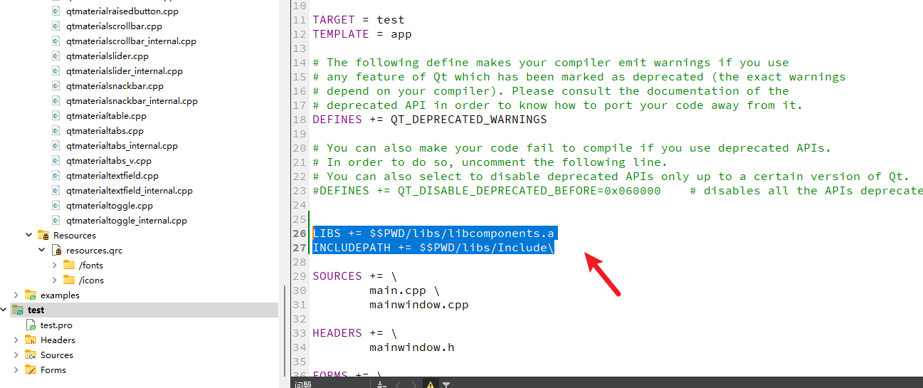 Qt-material-widgets库的导入和使用-CSDN博客
