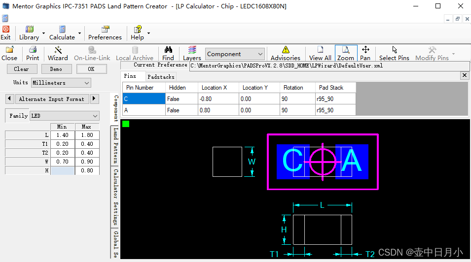 PCB 封装与 3D 系列 03：LED_0603封装尺寸-CSDN博客